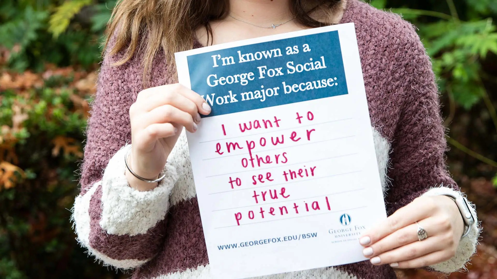 Bachelor of Social Work (BSW) at a Christian College in Oregon