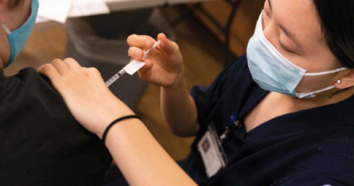 Nursing Students Aid in Local Vaccination Efforts | Summer 2021 George ...